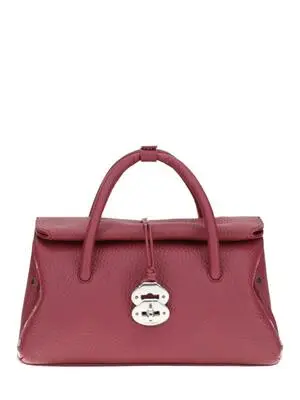 ZANELLATO Dotta Small Top Handle Shoulder Bag - Brown