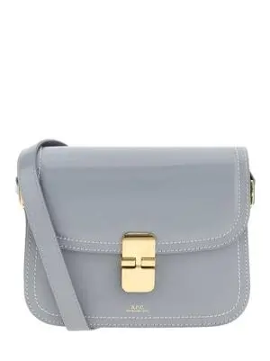 A.p.c. Grace Small Shoulder Bag - Light Blue