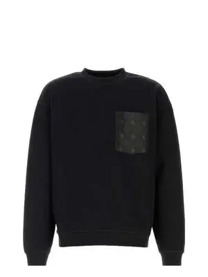 Dsquared2 Long-sleeve Sweatshirt With Pocket Detail - Black