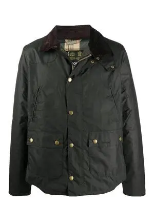 Barbour Collared Zip-up Jacket - Black