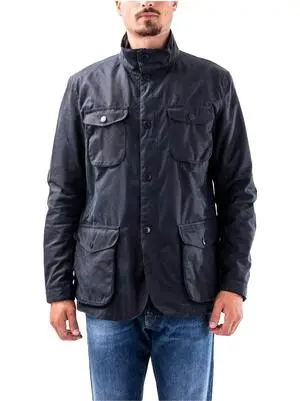 Barbour Military Jacket - Black