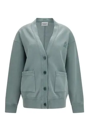 Isabel Marant Étoile Marant Étoile Stephy V-Neck Cardigan Gray