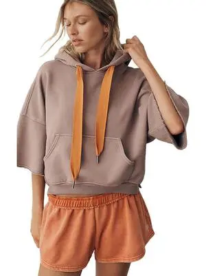 DAILY PRACTICE Daily Practice Greenery Pullover Brown