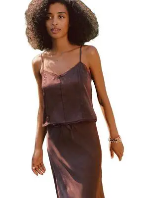 Z Supply Viva Tank Top - Brown