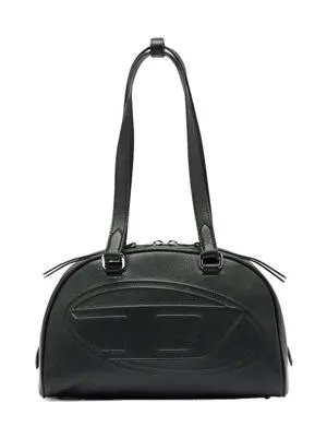 DIESEL® Diesel 1dr Dome Leather Shoulder Bag With Embossed Logo
