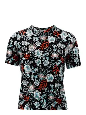 CRONO ZEE Syd Top Solstice Garden Print - Orange