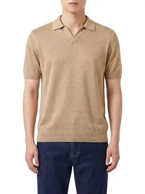 120% Lino T-shirt - Sand