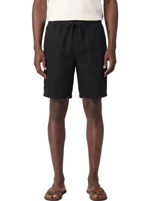 120% Lino Linen Shorts - Black
