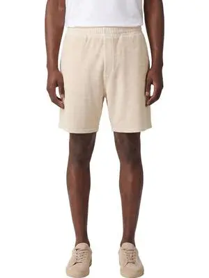 120% Lino Linen Blend Shorts - Cream