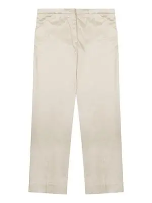 TOTEME Cropped Straight Pants - Multicolor