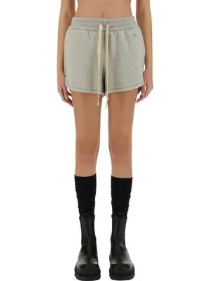JIL SANDER JIL SANDER Cotton Terry Shorts Gray