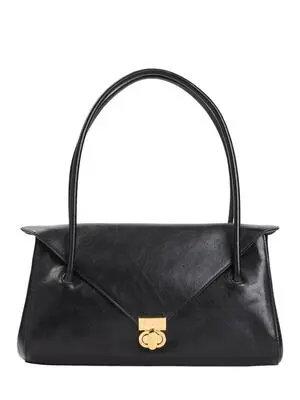 Marni East West Shoulder Bag - Black
