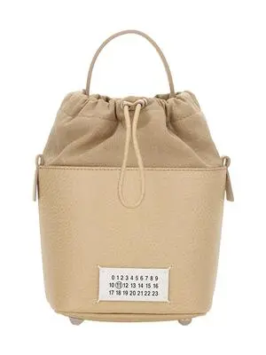 MAISON MARGIELA 5ac Bucket Bag - Cream