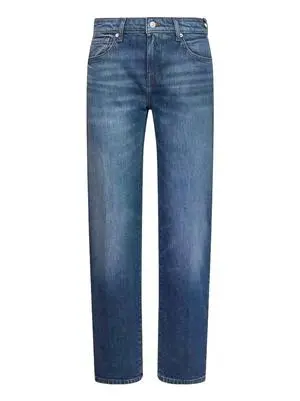 7 For All Mankind Calie Straight-leg Jeans - Blue