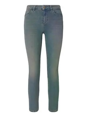 Liu Jo Cropped Skinny Jeans - Blue