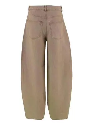 BY MALENE BIRGER By Malene Birger Beige Cotton Wide-Leg Jeans Neutrals