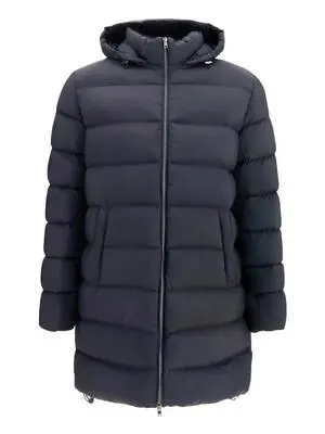 Herno Hooded Padded Jacket - Blue