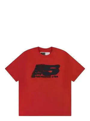 SP5DER Graphic-print T-shirt - Red