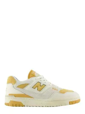 NEW BALANCE 550 "n" Logo Paneled Sneakers - Neutrals