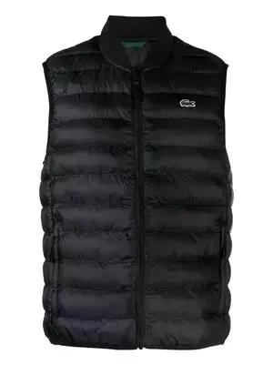 Lacoste Golf Essentials Padded Gilet - Black