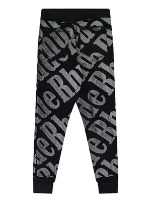 Rhude Logo-print Track Pants - Black