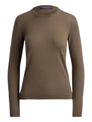 Ralph Lauren Cashmere Crew-neck Sweater - Beige