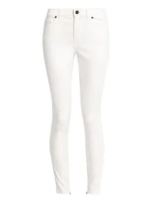 TOM FORD Mid-rise Skinny Jeans With Zipped Cuffs - White