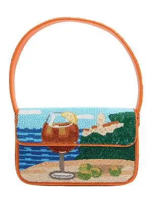 Staud Tommy Beaded Shoulder Bag - Multicoloured 1
