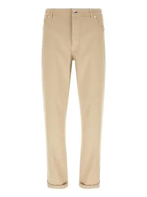 Brunello Cucinelli Belt Loop Jeans - Nude