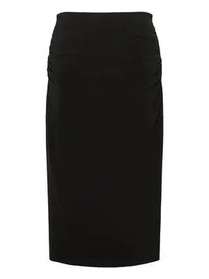 Max Mara Ruched Pencil Skirt - Black