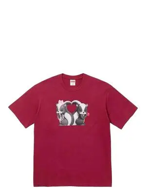 Supreme Ss26 Skunk T-shirt - Cardinal