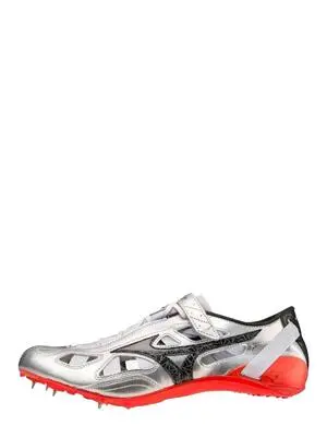 Mizuno Chrono Inx Track Spikes - Silver/orange/black