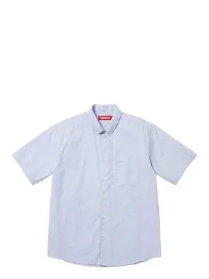 Supreme Ss26 Gingham S/s Shirt - Blue