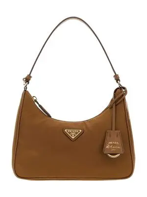 Prada Re-nylon Handbag - Brown