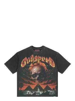 GODSPEED Echoes Of Empires Graphic-print T-shirt - Black