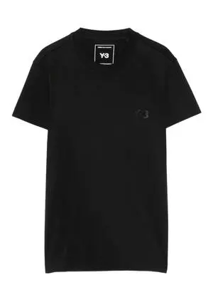 Y3 Short Sleeve Logo T-shirt - Black