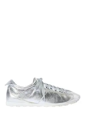 JACQUEMUS Jacquemus The Tennis Metallic Sneakers