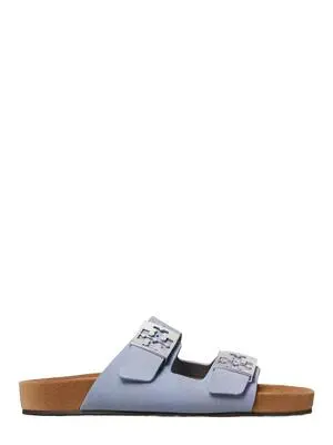 TORY BURCH Tory Burch Mellow Suede Sandals With Metal Hardware