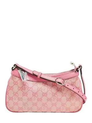 Gucci Gg-p Half Moon Shoulder Bag - Pink