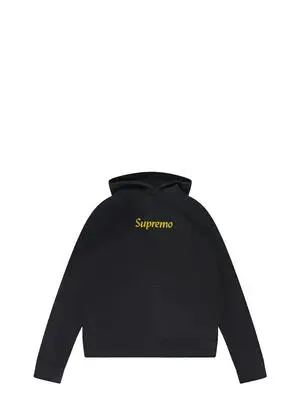 Rhude Supremo Hoodie - Black