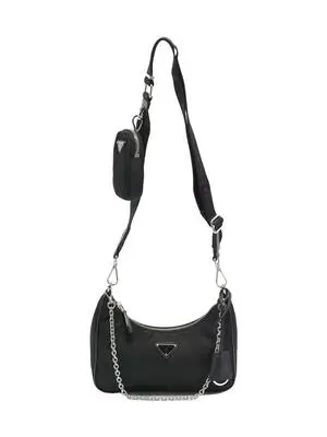 Prada Re-edition 2005 Cross Body Bag - Black
