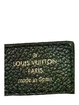 LOUIS VUITTON Artsy Monogram Leather Tote Bag - Black