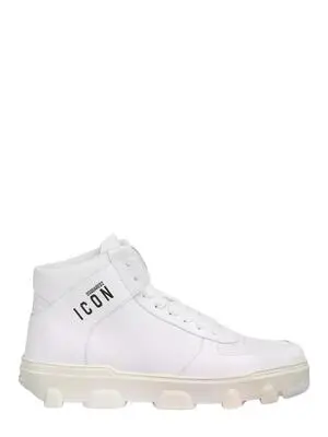 Dsquared2 Icon High-top Sneakers - White