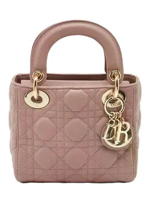 Dior Lady Tote Bag - Pink