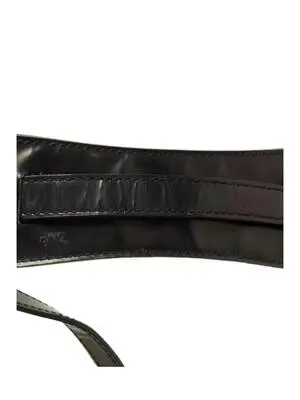 Givenchy Patent Leather Flap Shoulder Bag - Black