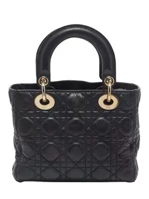 Dior Lady Tote Bag - Black