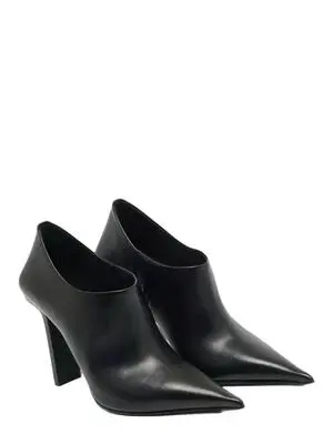 Versace Pointed-toe Stiletto Ankle Boots - Black