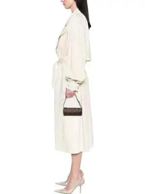LOUIS VUITTON Monogram Canvas Papillon Pochette Handbag - Brown