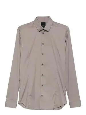 Patrizia Pepe Long-sleeve Slim-fit Shirt - Grey