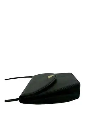 Saint Laurent Calf Leather Crossbody Bag - Black